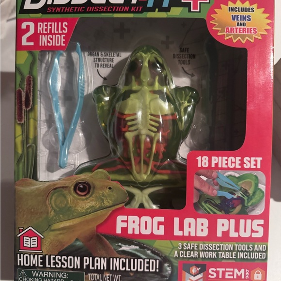 Toys | Frog Lab Plus Synthetic Dissection Kit Green | Poshmark